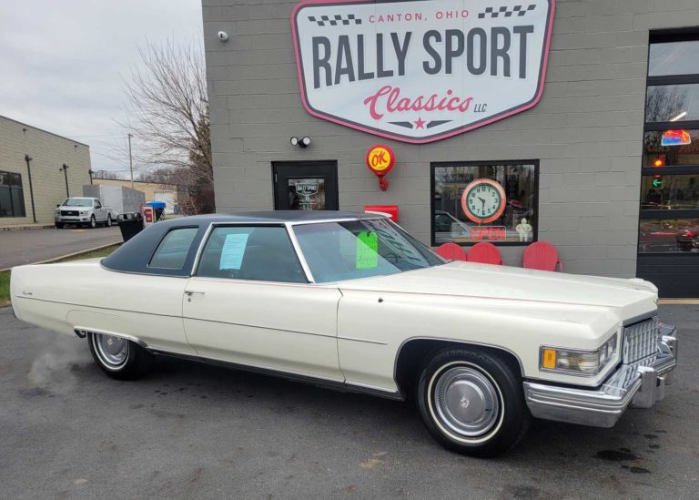 1976 Cadillac Coupe DeVille 2,200 Org. Miles – Rally Sport Classics LLC